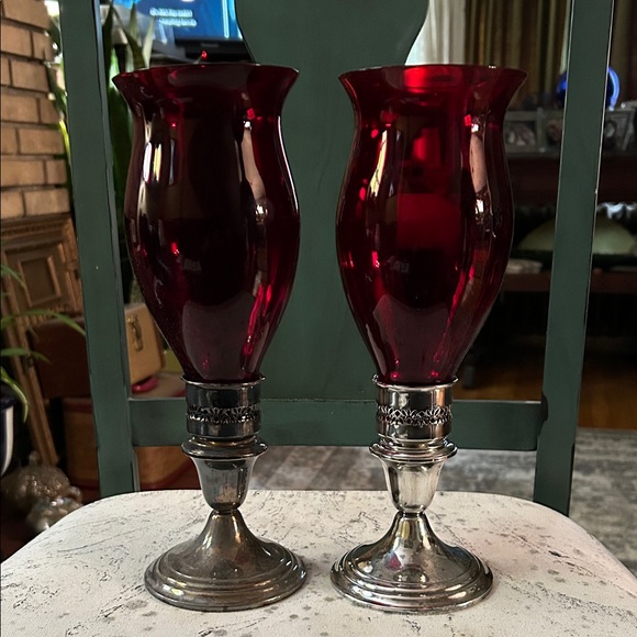 Gorham | Accents | Vintage Gorham Silverplate Weighted Candlesticks W ...